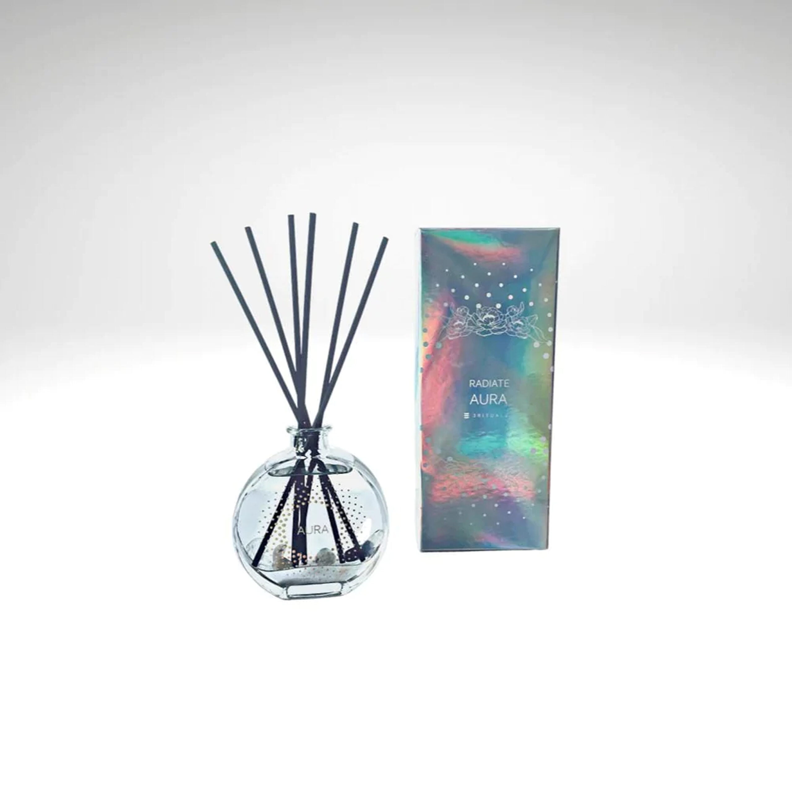 3Rituals Aura Reed Diffuser With Gem Stone - Artelia