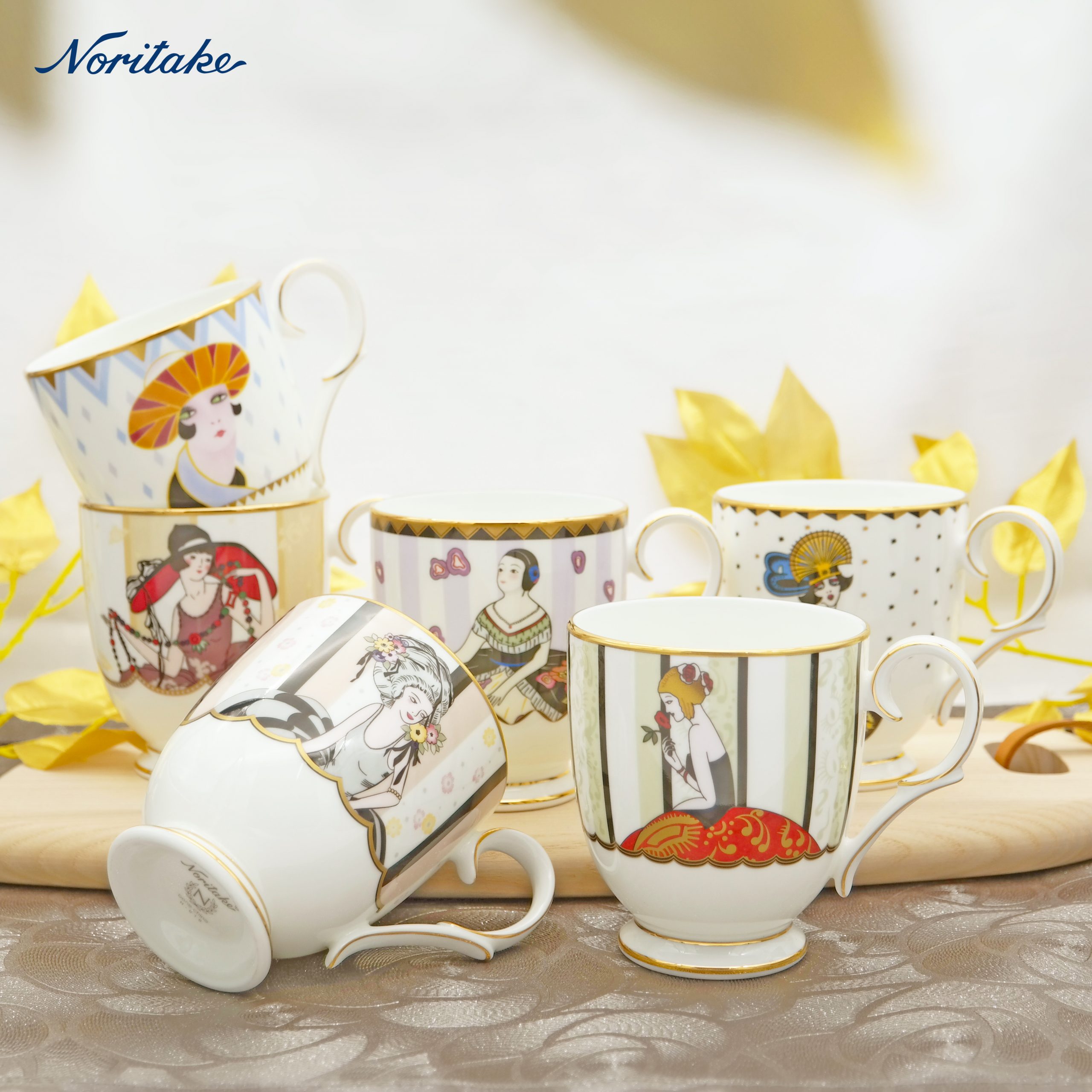 Noritake 1920 Lady Mug - Clara - Artelia