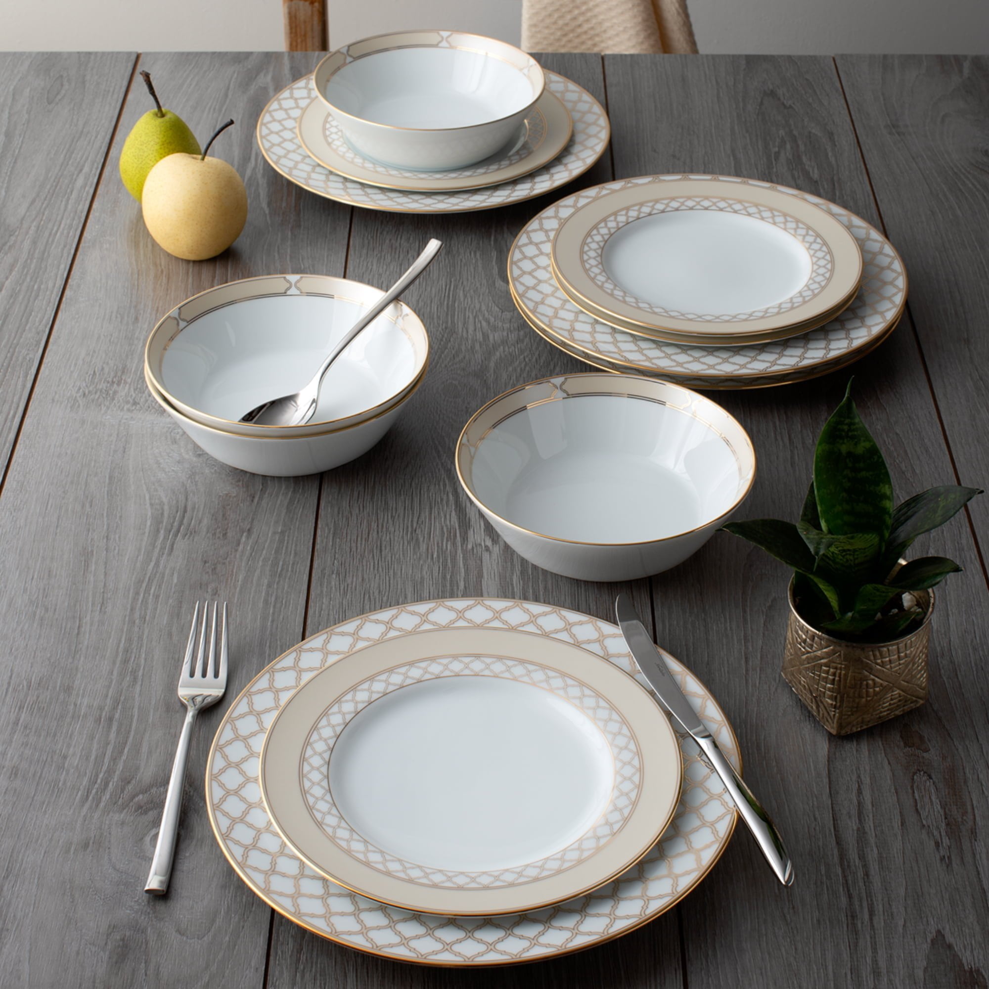 [Raya Bundle Deal] Noritake 96Pcs Dinner & Tea Set For 12 Person ...