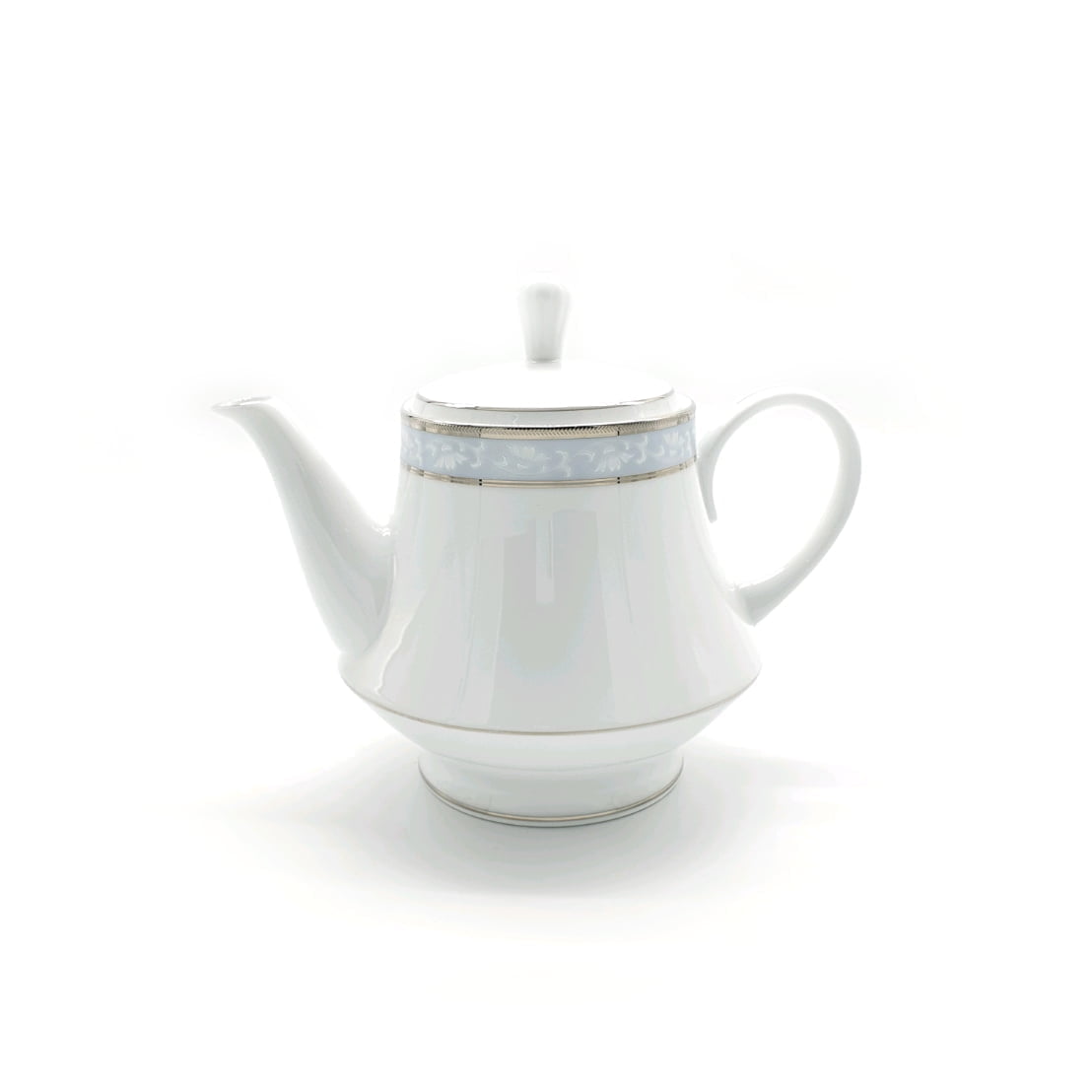 Noritake Teapot W/Lid - Brunswick Platinum - Artelia
