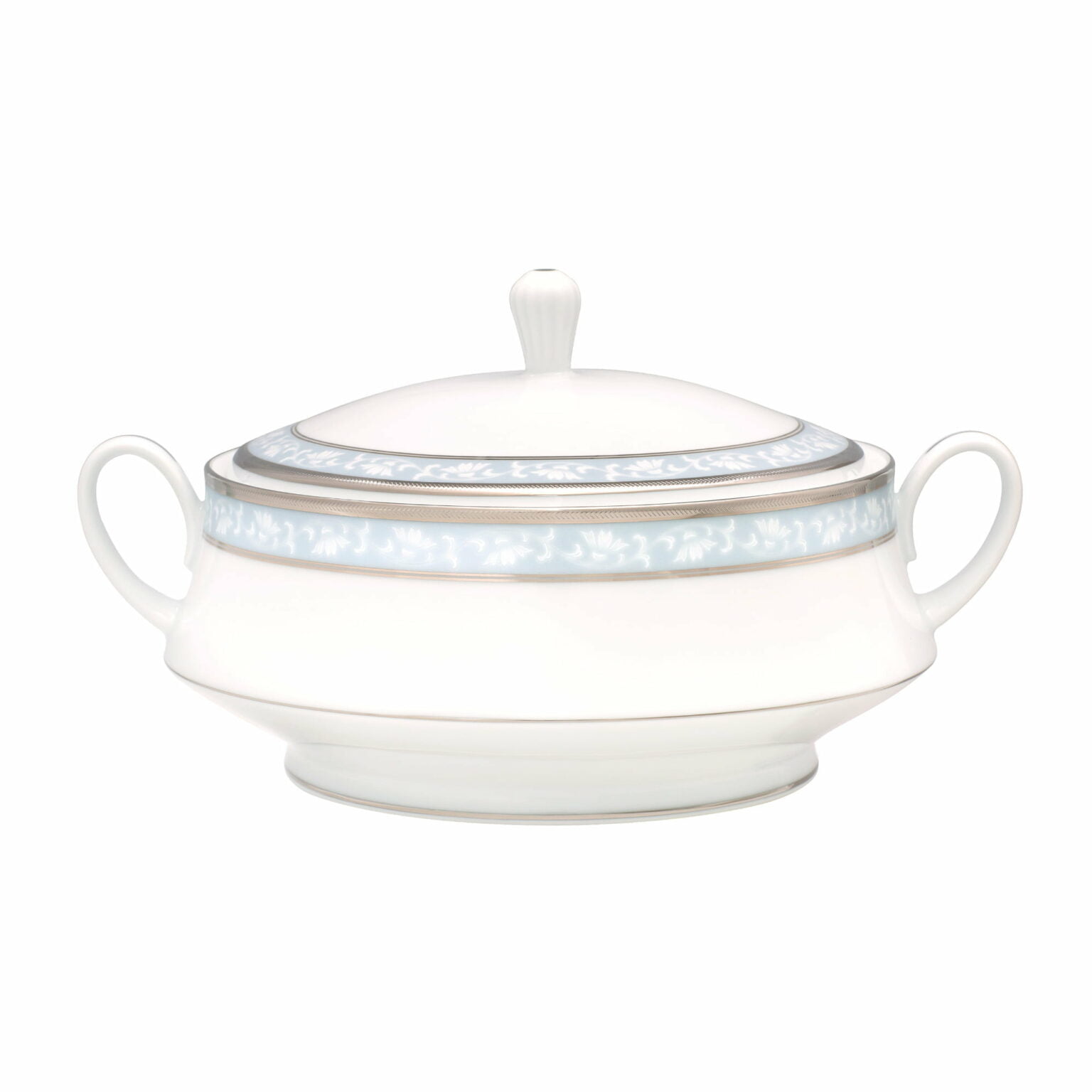 Noritake Casserole W/Cover - Brunswick Platinum - Artelia