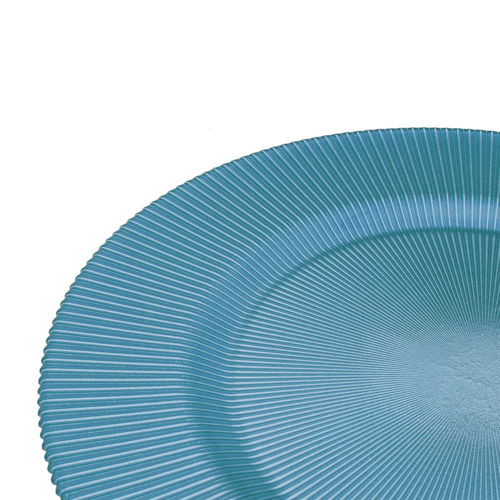 Artemis Charger Plate 33Cm Round - Seashell Royal Blue - Artelia