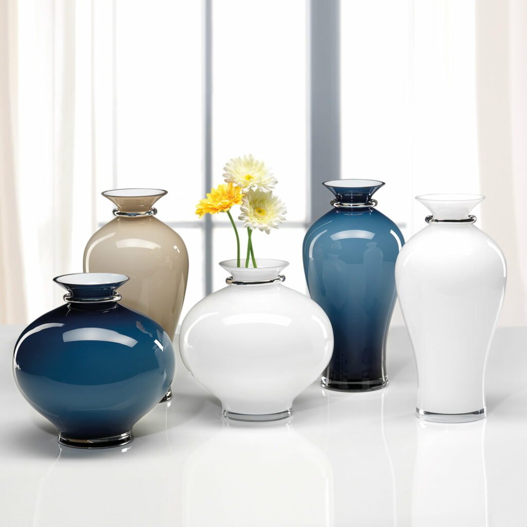 Dogale Ca'Venier Blue Vase H. 30 D. 29 - Artelia