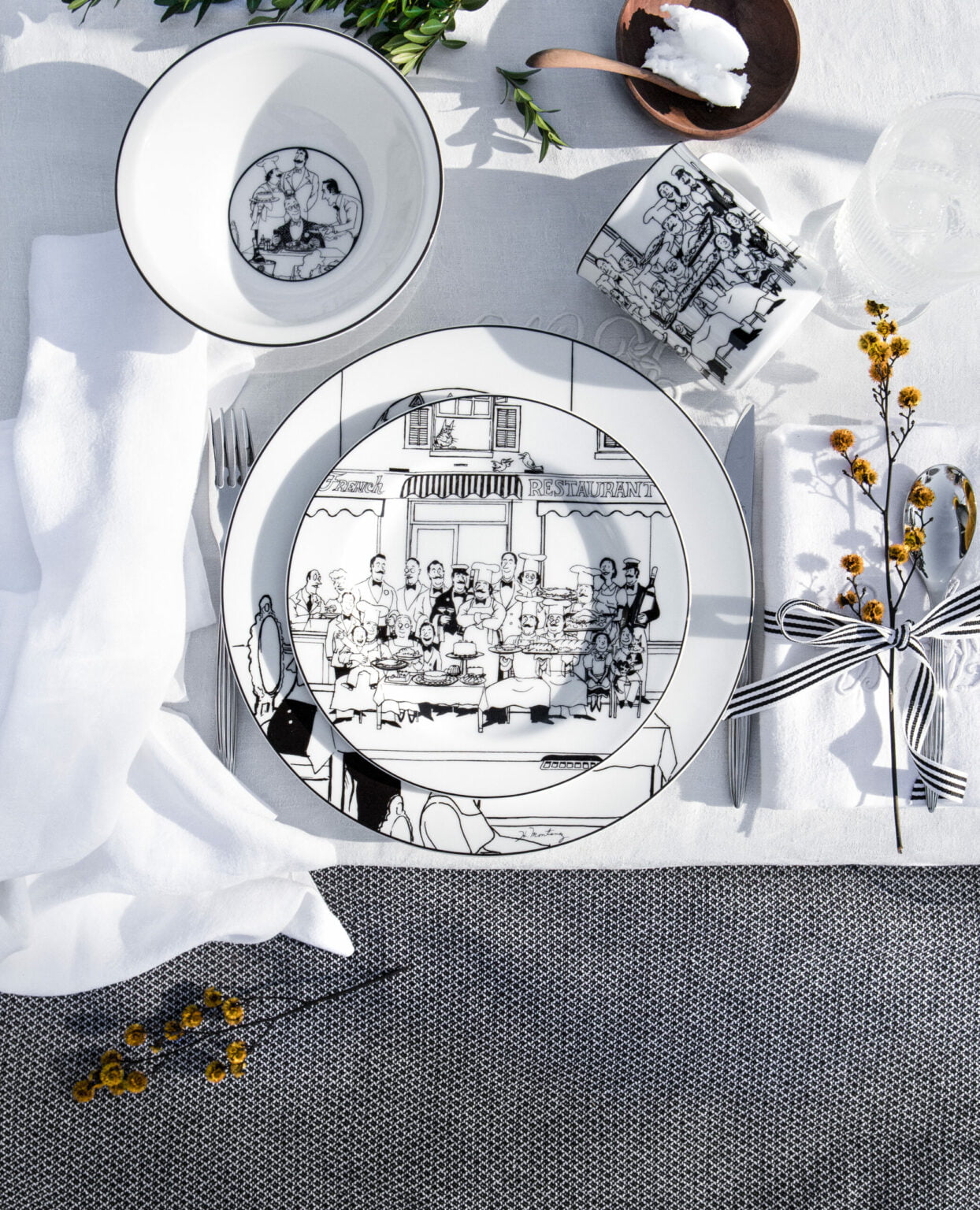 Noritake 12Pc Dinner Set For 4 Person - Le Restaurant - Artelia