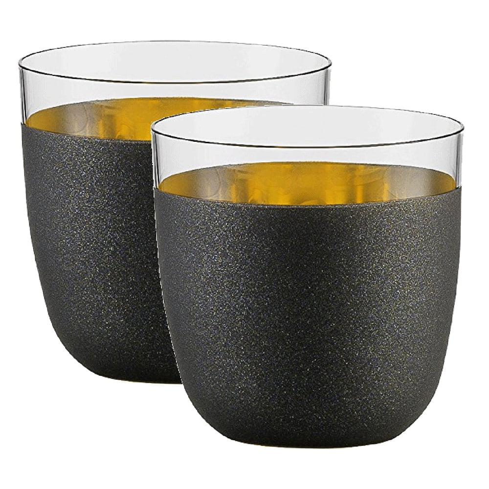 Eisch Cosmo Gold 2Pcs Tumbler 390Ml In Gift Tube - Artelia
