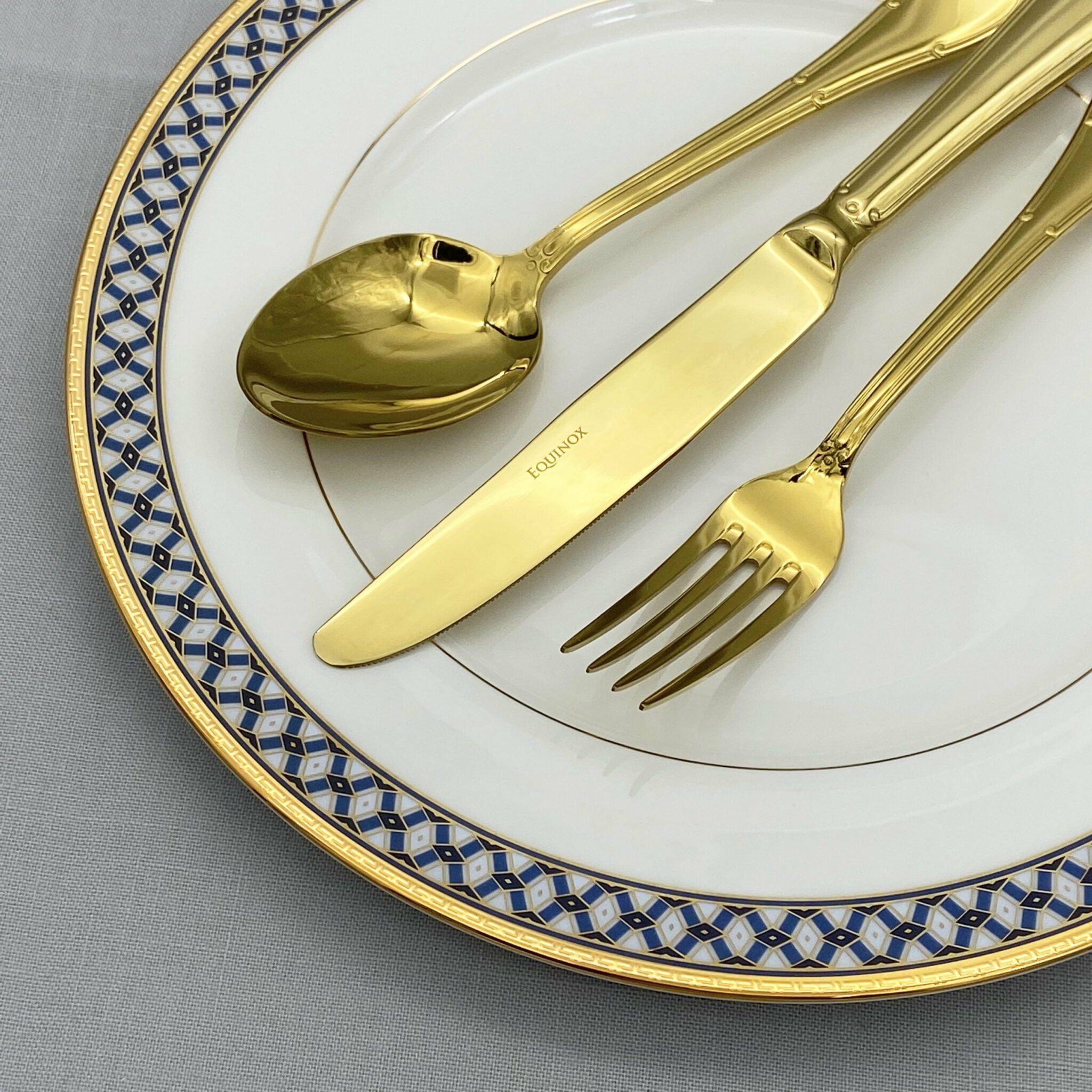 Equinox 915 Table Spoon (Gold) - Artelia