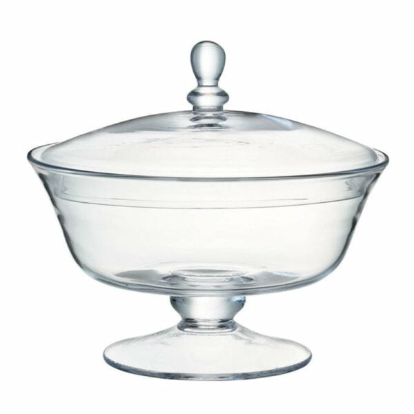 LSA Serve Comport & Lid H19.5Cm Clear - Artelia